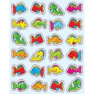 Carson Dellosa Fish Shape Stickers (5252)