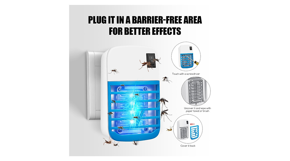 Effective 4Pack Bug Zapper - Indoor Mosquito Control