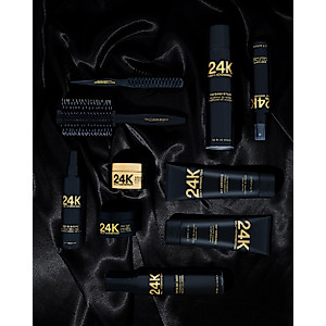 SALLY HERSHBERGER 24K Get Gorgeous StylePro Shampoo - 24K Karat Gold-Infused Cleanser- With Moisturizing, Color-Protecting UV Protection Complex - Paraben and Phthalate Free - 8.5 Fl Oz