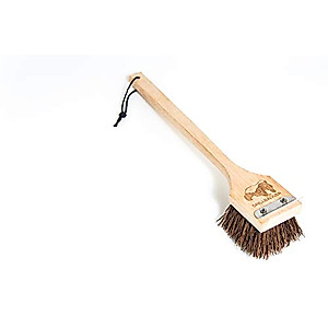 GRILLBADGER. The Safer Grill Cleaning Brush. All Natural. No Metal bristles.