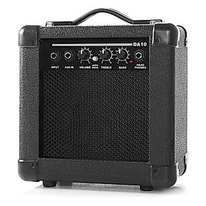 Ashthorpe Full-Size Thinline Cutaway Acoustic Electric Guitar Package with 10 Watt Amp - Natural