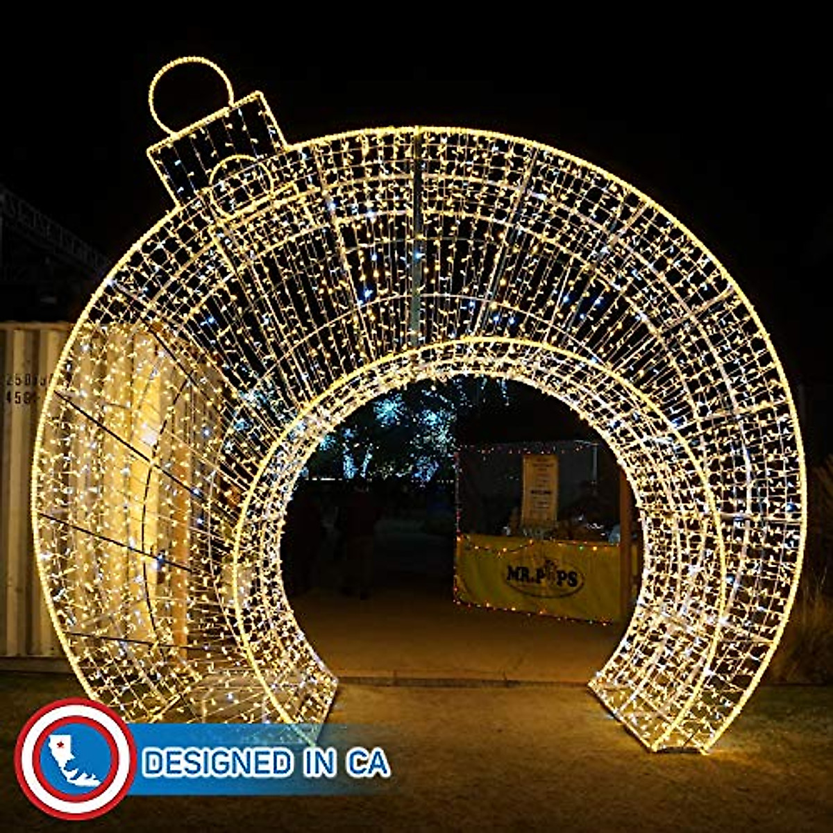 Russell Decor LED Rope Lights Festival Holiday Party Seasonal Christmas Decoration 30ft - 200ft Customized Available (Warm White, 20)