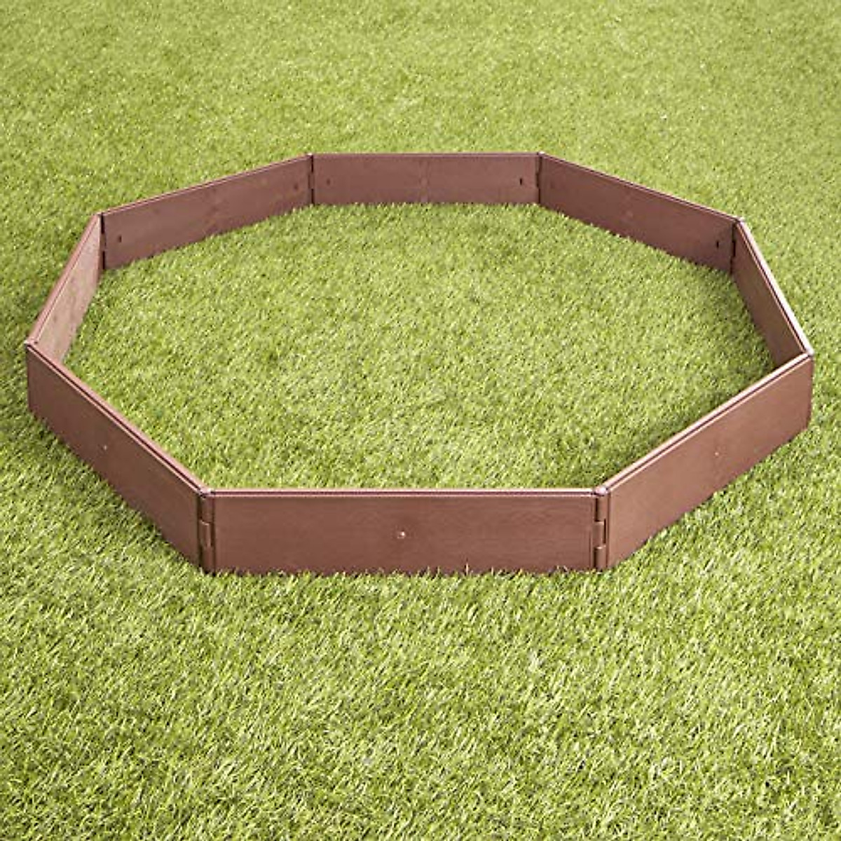 The Lakeside Collection Outdoor Raised Garden Bed for Vegetables, Herbs, Flowers - Customizable Large Wooden Planter Box Kit for Grass, Yard, Lawn