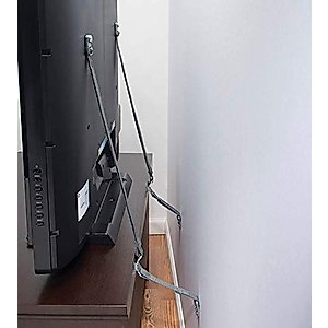 Safety 1st TV & Furniture Safety Straps, Black, Multi, 2 Straps(Pack of 1)