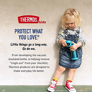 THERMOS FUNTAINER Water Bottle with Straw - 12 Ounce, Despicable Me 4 - Kids Stainless Steel Vacuum Insulated Water Bottle with Lid