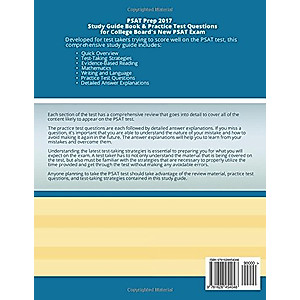 PSAT Prep 2017: Study Guide Book & Practice Test Questions for College Board's New PSAT Exam
