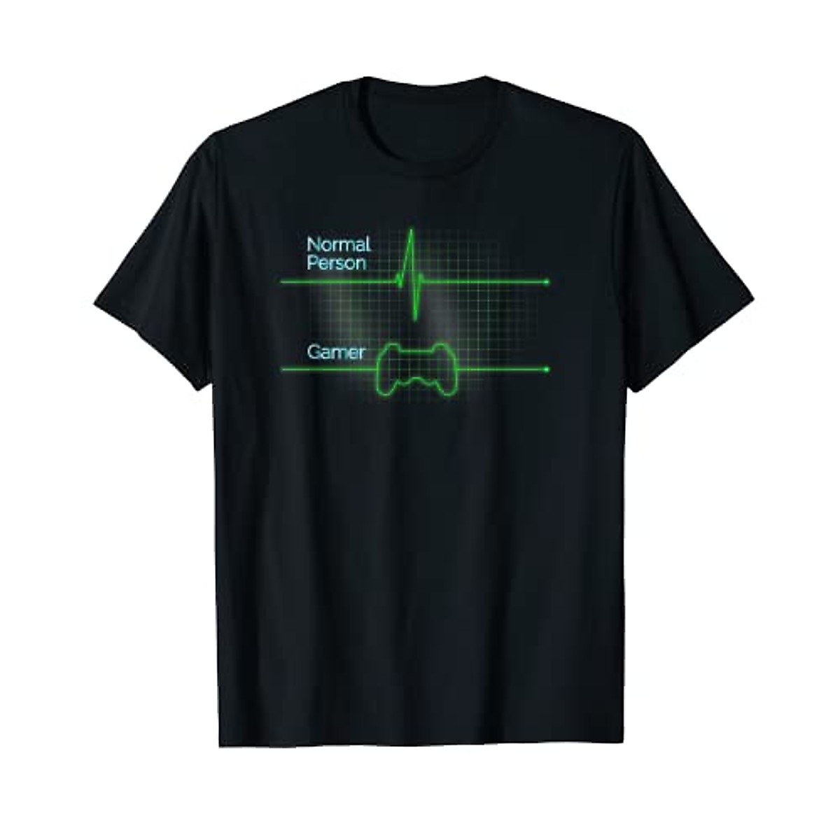 Gamer Heartbeat. Funny Gamer design for a gaming fan T-Shirt
