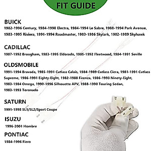 NuIth 72-4500 Car Speaker Wire Harness Connector Adapter Compatible with GM Chevrolet GMC Sierra Suburan Yukon Impala S10 Corvette Camaro Sonoma Aftermarket Front Rear Door Speaker Harness Plug 4 PCS