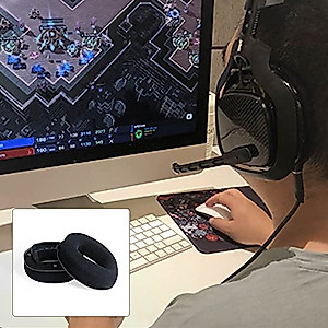MQDITH Comfort Velour Replacement Ear Pads Compatible with Astro A40 TR Headset