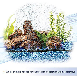 Aqueon Flexible LED Bubble Wand Blue 21 Inches