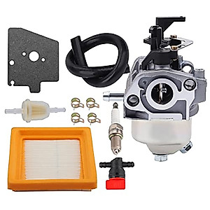 Hipa XT675 Carburetor for Toro Recycler 22 inch Carburetor Kohler XT675 XT650 XT6.5 XT6.75 6.5HP 6.75HP 149CC Engine HU675AWD Carburetor Auto Choke Carb 14-853-68-S with 14 083 15-S Air Filter