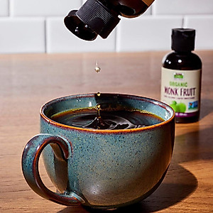 NOW Foods Monk Fruit Liquid Organic, 2 Fluid Ounce (2 Pack)