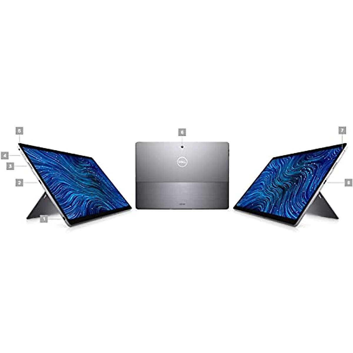 Dell Latitude 7000 7320 Detachable 13 2-in-1 (2021) | 13" FHD+ Touch | Core i7 - 1TB SSD - 16GB RAM | 4 Cores @ 4.6 GHz - 11th Gen CPU (Renewed)