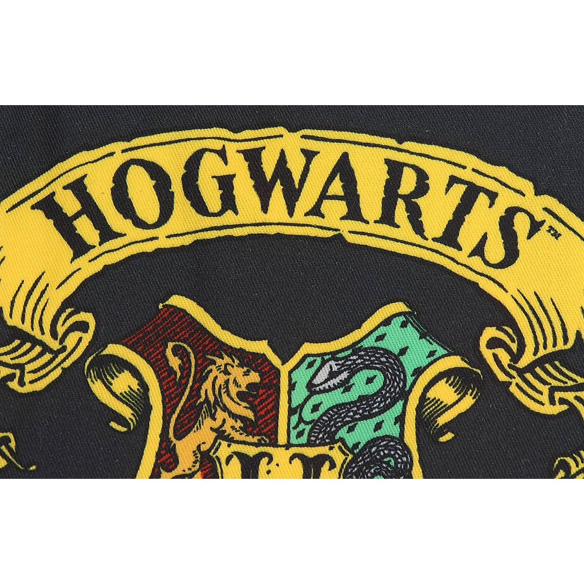 SD Toys Unisex Delantal Escudo Hogwarts Harry Potter Hogwarts Coat of Arms Harry Potter Black Apron, Único