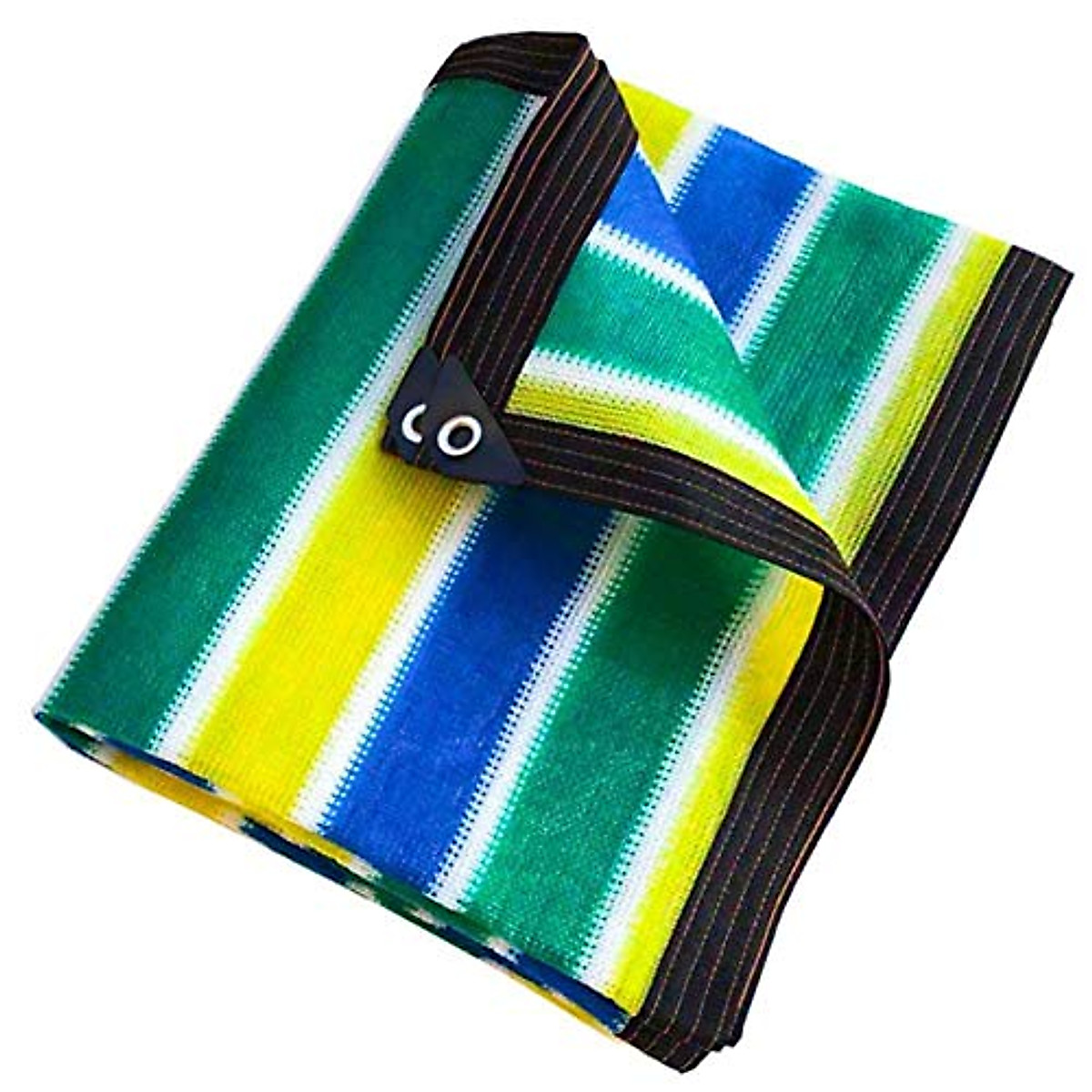 LIANGLIANG Sunblock Shade Cloth, Balcony Privacy Screen Anti-UV Dust-Proof High Density Polyethylene Anti-Aging Resistant to Stretching, Various Sizes (Color : A, Size : 4x4m)