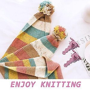 Knitting Machine Accessories, PlasticTensioners Adapters Knitting Tension Control Plastic Knitting Tensionerknitting Machine Parts, Replacement Parts for Stable Knitting Tension Adapter（5Pcs）