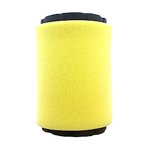 793569 Air filter for Briggs & Stratton 793685 John Deere GY21055 MIU11511 MIU11513 fit LA125 D110 D120 E110 Craftsman YT3000 Husqvarna YTH24V48 Mower Tractor, with Pre Filter Foam & Fuel Filter Kit