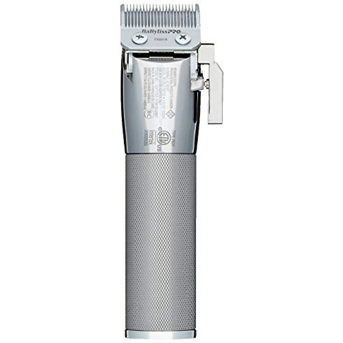 BaBylissPRO Barberology Hair Clipper For Men FX870S SILVERFX Cord/Cordless Professional Hair Clipper