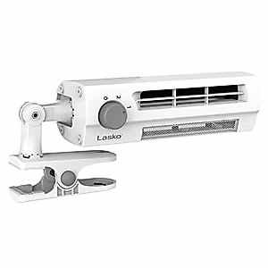 Lasko 4006 Clip Stik Desk Fan 2-SPEED, 10.5" High