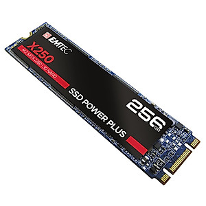 Emtec X250 Power Plus M.2 SATA SSD (256GB)