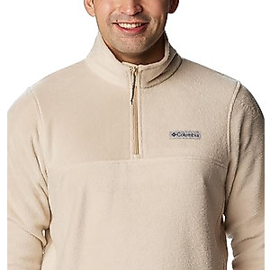 Columbia Men's Steens Mountain Half Zip, Ancient Fossil, 4X Tall
