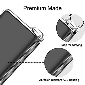 KOOTION Portable External SSD 120GB, USB-C Solid State Drive, USB 3.1 Gen2 - Ultra-Light Type-C PSSD for Gaming PC/Mac/Linux/Android, with Lanyard Hole
