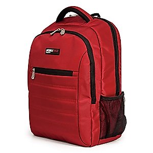 Mobile Edge Smartpack 15.6 Inch Laptop Backpack with Separate Padded Tablet Compartment Crimson Lightweight Red for Men, Women, MEBPSP7, Crimson Red