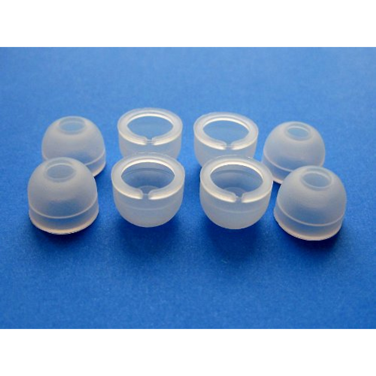 8pcs (CL) Small Size (S) Replacement Earbuds Eartips Adapters Compatible with Motorola S9 S9-HD S10 S10-HD Headphones/Headsets