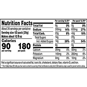 Gatorade Endurance Formula Powder With Electrolytes, Cherry, 1.72 Oz - Pack of 12