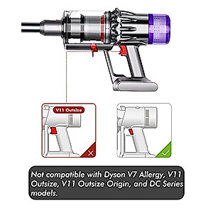 ICONOCO Trigger Lock for Dyson V6, V7, V8, V10, V11 and Compatible with V15, Free Your Gripping Fingers, Power Button On/Off Control for dyson