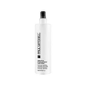 Paul Mitchell Freeze and Shine Super Hairspray, Maximum Hold, Shiny Finish Hairspray, For Coarse Hair, 16.9 Fl Oz (Pack of 1)