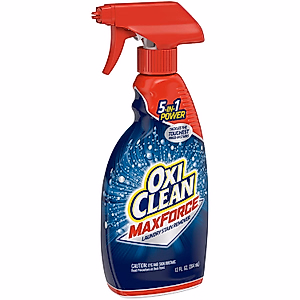 OxiClean Max Force Laundry Stain Remover, 12oz Spray Bottle