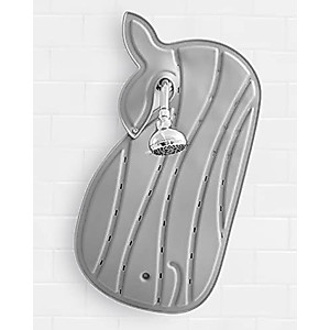 Skip Hop Non-Slip Baby Bath Mat, Moby, Grey