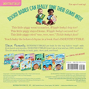 Indestructibles: This Little Piggy: Chew Proof · Rip Proof · Nontoxic · 100% Washable (Book for Babies, Newborn Books, Safe to Chew)