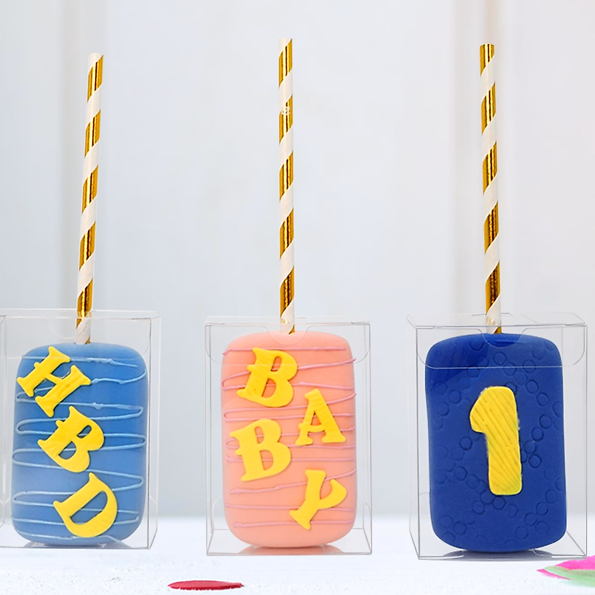 XINHPKGG 35pcs 3.5"x 2.5"x 1.38" Clear Rice Krispie Treat Boxes: Cakesicle Boxes Clear Favor Boxes Macaron Boxes Clear Treat Boxes Party Favors Boxes