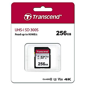Transcend 256GB SDXC/SDHC 300S Memory Card TS256GSDC300S