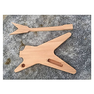 TSTS DIY Electric Guitar Body Kit Suitable for DIY Craft Lovers Guitar DIY Accessory