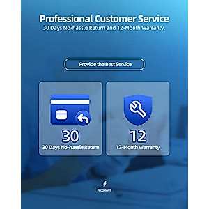 Nicpower Charger Cable Fit for JBL-Charge 5, JBL Clip 4, JBL Flip 6, JBL Pulse 5, JBL GO 3,JBL Tuner 2 Wireless Earphones Bluetooth Speakers Power Supply Charging Cord