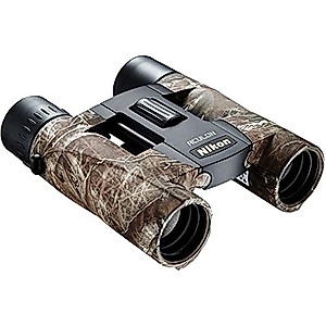 Nikon ACULON A30 10x25 TrueTimber KANATI Camo Binocular | Dual Hinge Design, Fully Multi-Coated Lightweight Binocular, Smooth Central Focus Knob, Limited Official Nikon USA Model