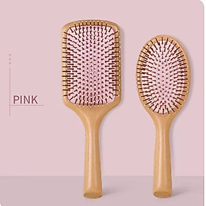 hair comb (square, pink)