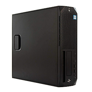 HP Z2 G4 SFF Workstation, Intel i7-8700 6-Core up to 4.6GHz, 16GB DDR4 RAM, 1TB NVMe M.2, USB 3.0, Intel UHD Graphics 630, 2X Display Ports 1.2 (4K Support), Windows 10 Professional 64-bit (Renewed)