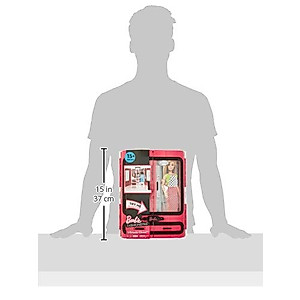 Barbie Fashionistas Ultimate Closet with Clothing and Accessories