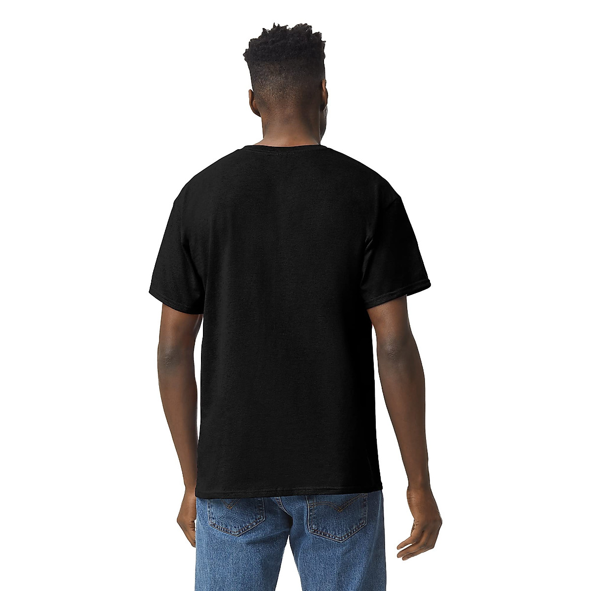 Gildan Heavy Cotton T-Shirt G5000, Black (10-Pack), Medium