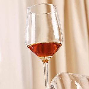 CYUFU Red Wine Glasses, Set of 8 Bordeaux Wine Glasses, 17 oz Wine Glasses, Wedding Housewarming Gift