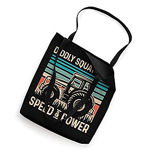 Perfect Tractor Design Diddly Squat Farm Speed And Power Tote Bag