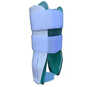 Alpha Medical Air Gel Cast Stirrup Ankle Brace, One Size fits All Fits Left or Right Foot