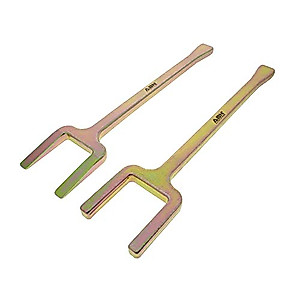 ABN Axle Popper Kit - 2 Piece Inner CV Axle Removal Tool Set CV Popper Wedge and Shim Ball Joint Separator Tools