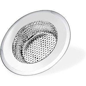 Stainless Steel Sink Strainer Set- 5 Pieces, Fits Most Kitchen Sinks, Bathroom Sinks,Shower Drains