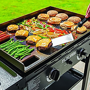 Char-Griller 8905 Griddle Accessory Kit, 2 Spatulas, 2 Bottles and Scraper