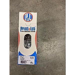 PRINTALOT PLA 3D Printer Filament, Dimensional Accuracy +/- 0.03 mm, 1 kg Spool, 1.75 mm Chocolate